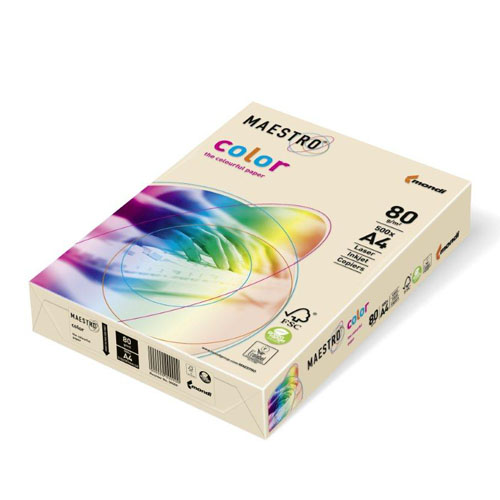 Papir fotokopirni Color Pastel A4 80 g/m2, BE66 - Knjižara Tim Papir
