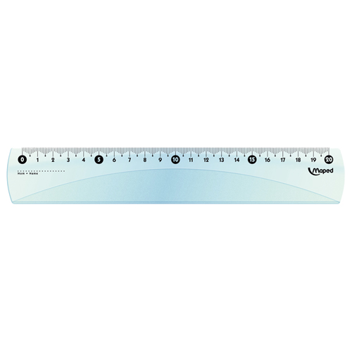 RAVNALO PVC 20 cm MAPED - Knjižara Tim Papir