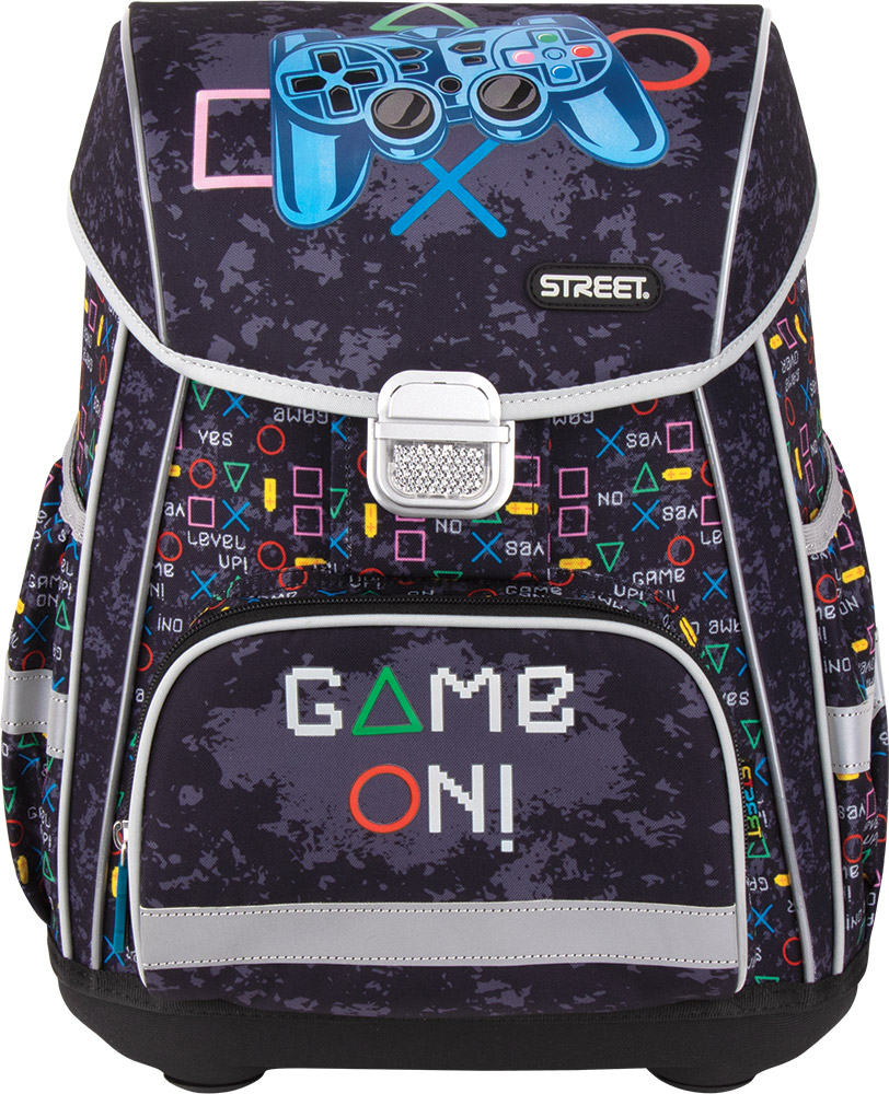 TORBA PRVOŠKOLSKA ANATOMSKA PS13 STREET GAME ON P4 - Knjižara Tim Papir