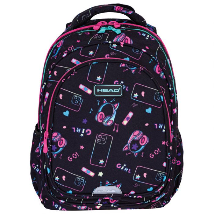 RUKSAK ŠKOLSKI-NOTEBOOK ANATOMSKI GIRL GO HEAD - Knjižara Tim Papir