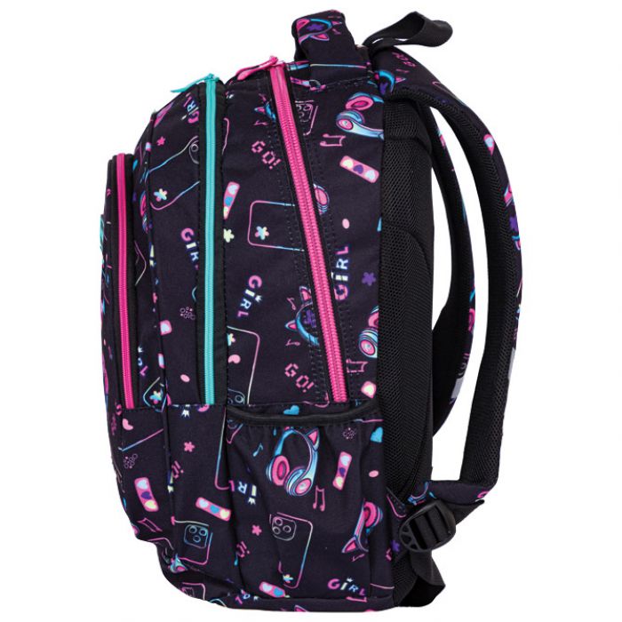 RUKSAK ŠKOLSKI-NOTEBOOK ANATOMSKI GIRL GO HEAD - Knjižara Tim Papir