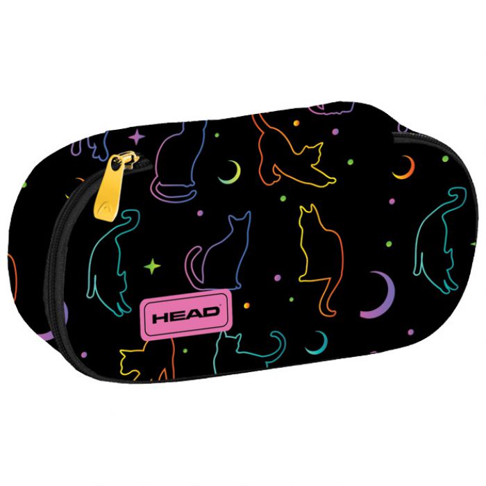 PERNICA VREĆICA/OVALNA NIGHT CAT HEAD - Knjižara Tim Papir