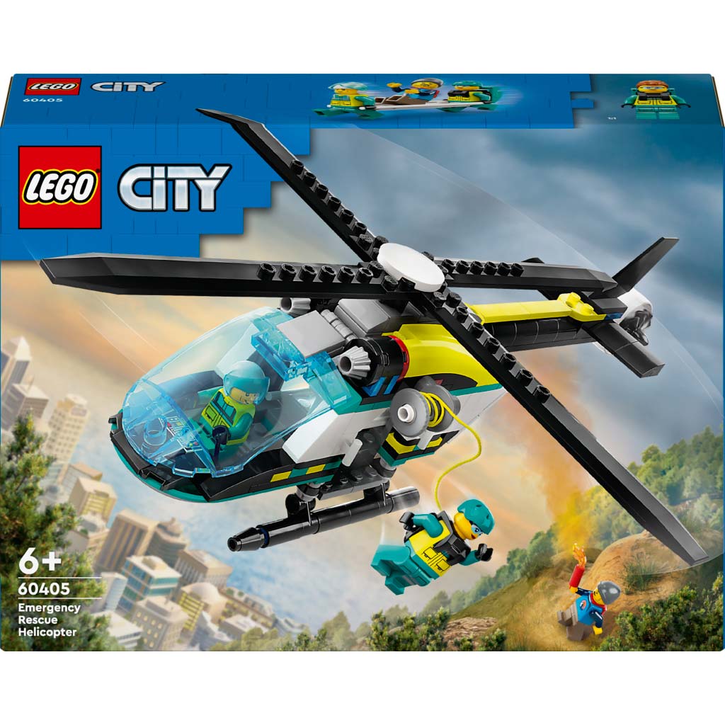 LEGO CITY 60405 HELIKOPTER HITNE POMOĆI - Knjižara Tim Papir